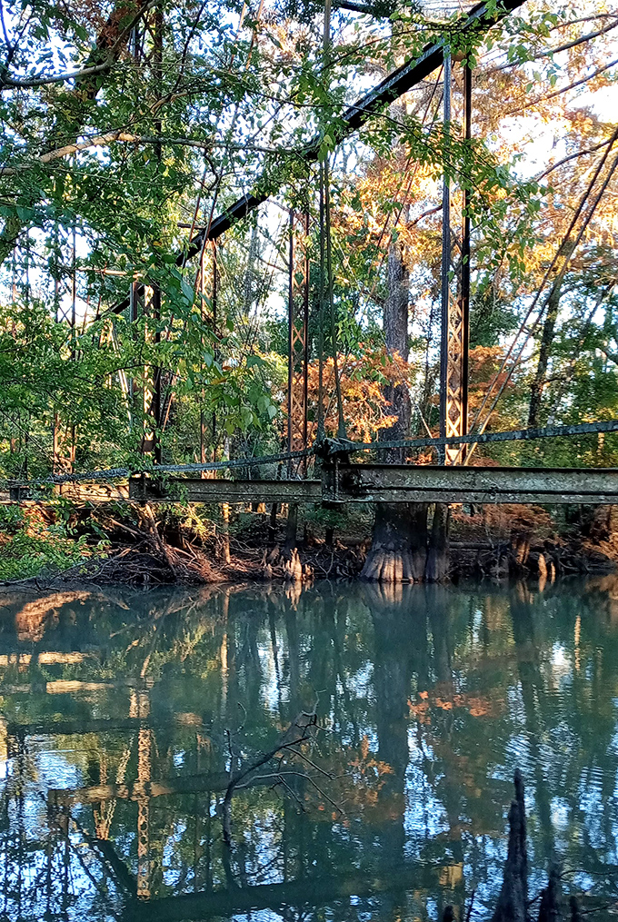 Golden hour transforms the bridge into a magical threshold, when some say the veil between worlds grows thin.