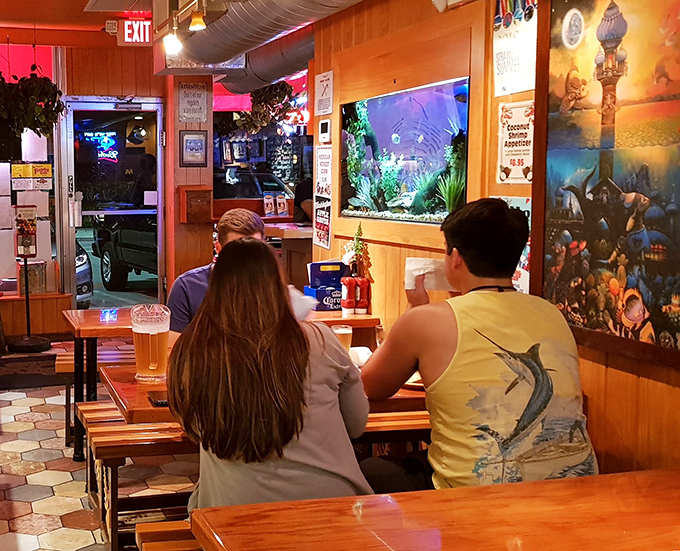 Locals and visitors alike find common ground at Frenchy's tables, united by the universal language of exceptional seafood.
