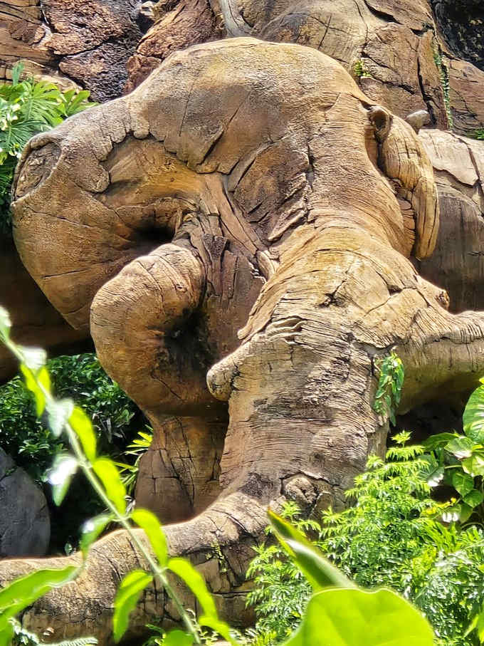 This elephant carving shows the incredible detail work &ndash; right down to the textured skin and soulful eyes that seem almost alive.