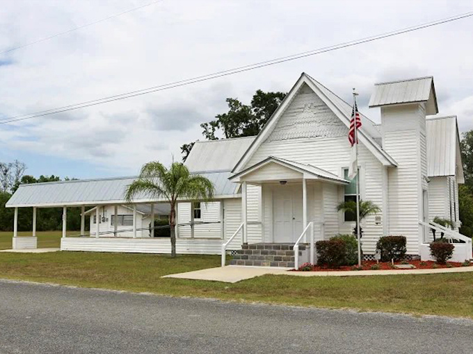 This little white church has been saving souls since back when sinning was still relatively straightforward.