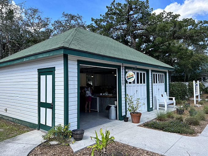 Nearby Restaurant: This quaint building offers refreshments for lighthouse explorers &ndash; because climbing 219 steps works up an appetite that ghost stories can't satisfy.