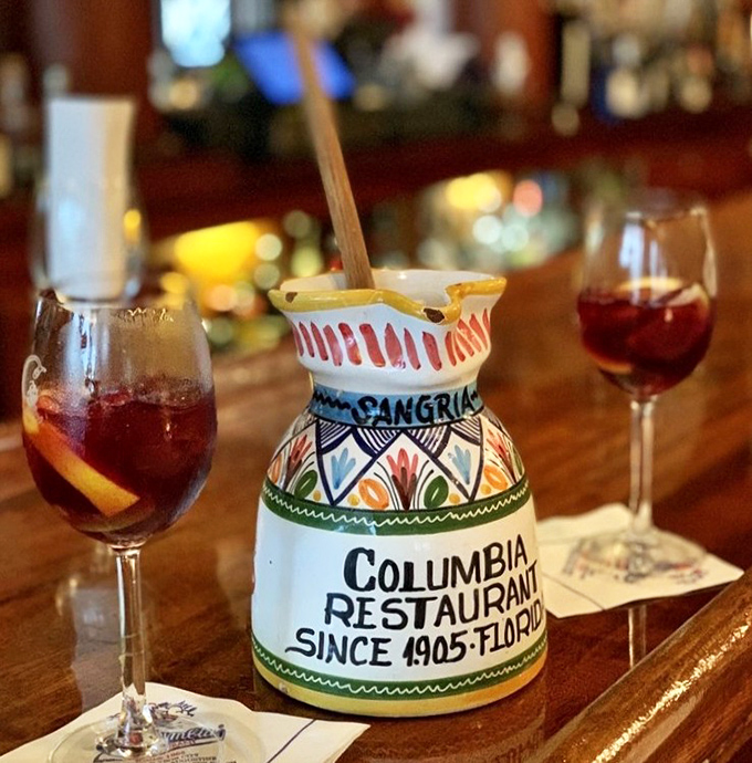 The Columbia's sangria isn't just a drink&mdash;it's a ritual, served in hand-painted pitchers that have become as collectible as the memories made while sipping it.
