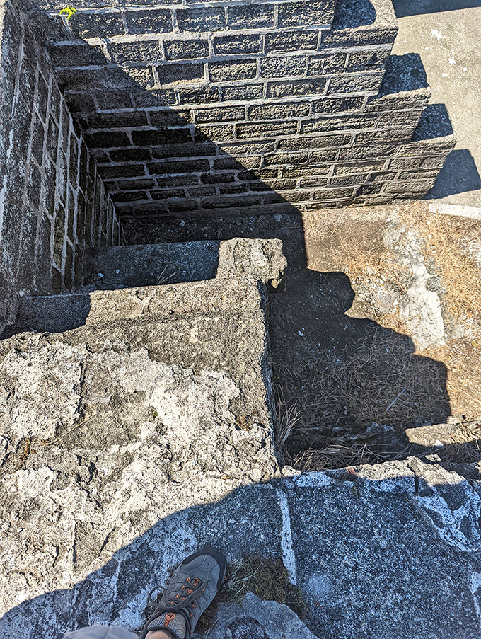 Shadows create dramatic contrasts against ancient stonework, transforming simple architecture into a photographer's dream canvas.