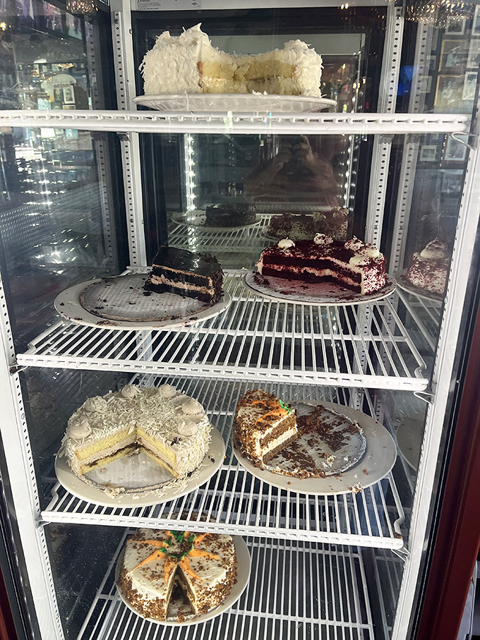 The dessert case &ndash; Fort Lauderdale's temple of temptation where willpower goes to die and diet plans are forgotten amid layers of cake and cream.