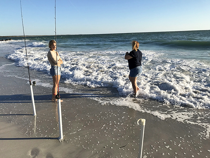 Anglers find their happy place along these shores, where the thrill of the catch competes with views so good they're almost distracting.