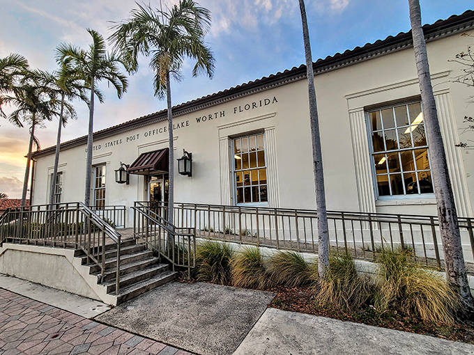 The historic Post Office maintains its classic charm &ndash; ironically the perfect subject for postcards sold inside.