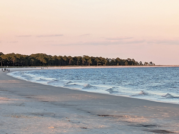 Carrabelle Beach offers sugar-white sands without the crowds – a place where footprints disappear with each gentle wave.