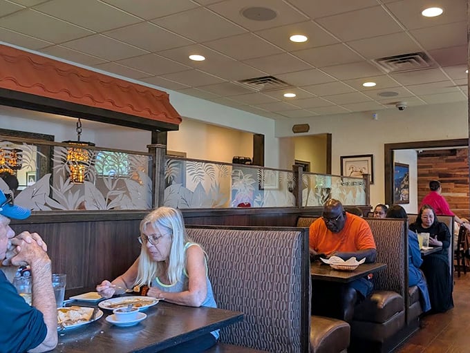 Happiness looks like this &ndash; conversations flowing as freely as the sangria while plates of Latin delights disappear bite by delicious bite.