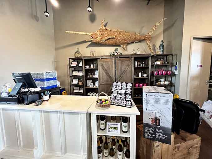 The order counter where dreams come true and wallets get slightly lighter, but it's worth every penny for the liquid happiness awaiting you.