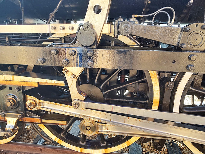 The intricate dance of pistons, wheels, and connecting rods reveals engineering brilliance that modern technology hasn't surpassed.