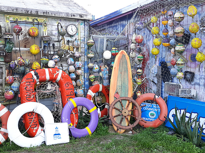 Maritime treasures create a sailor's dream &ndash; or nightmare &ndash; depending on whether you're decorating a beach house or actually navigating a vessel.