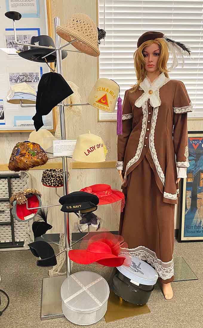 Period clothing and accessories showcase fashion when getting dressed required patience, multiple layers, and probably a helper or two for buttons.