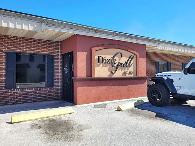 The Dixie Grill has been serving up Southern comfort food for generations, its modest exterior hiding flavor-packed treasures within.