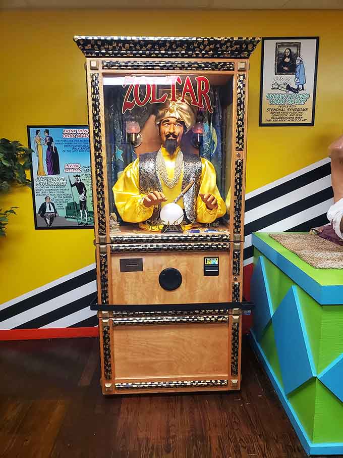 Zoltar's been telling fortunes since before your parents were born, and he's still got that mysterious charm.