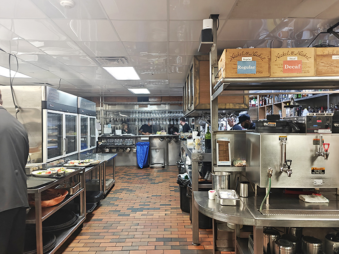 Behind the scenes in Bern's kitchen, where culinary magic happens with military precision and artistic flair before reaching your eager plate.