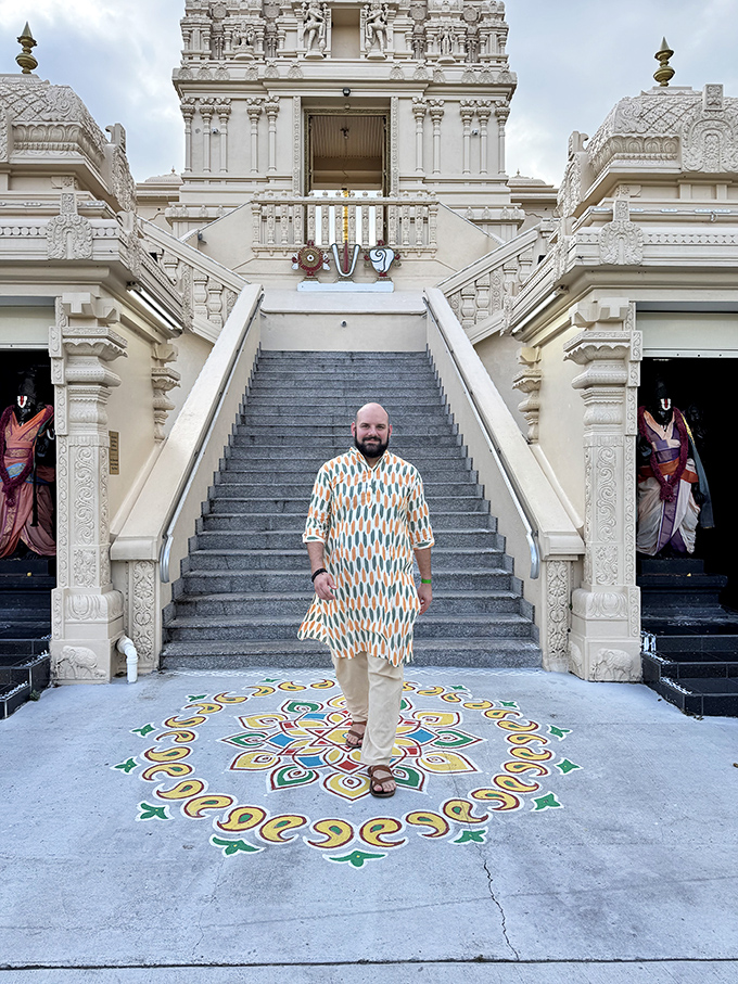 Visitors of all backgrounds are welcomed to experience the temple, where cultural exchange happens naturally through shared appreciation of beauty and tradition.