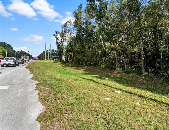 Even with cars passing through, there's a timeless quality here &ndash; as if the road exists in its own peaceful dimension.