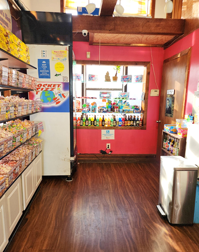 Another angle reveals more temptations, because one view of this candy wonderland simply isn't enough to capture all the deliciousness.