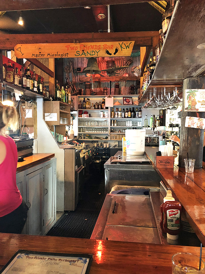 Bar: Where maritime memorabilia meets mixology &ndash; a liquid library of concoctions that somehow taste better when you're this close to the ocean.