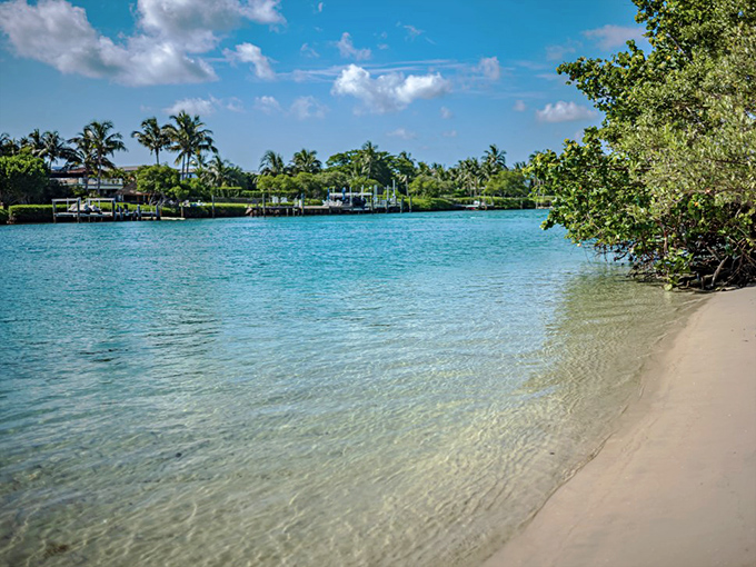 Crystal clear shallows where you can count grains of sand between your toes, the aquatic preserve delivers Caribbean-worthy waters without passport requirements.