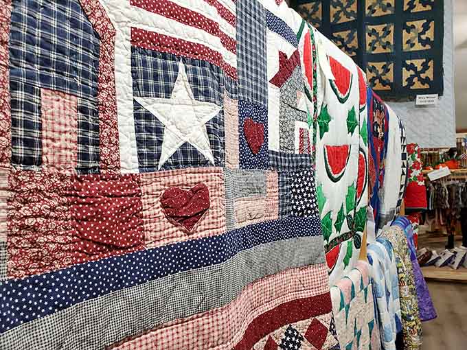 Patriotic quilts celebrate American pride with more stars and stripes than a Fourth of July parade.