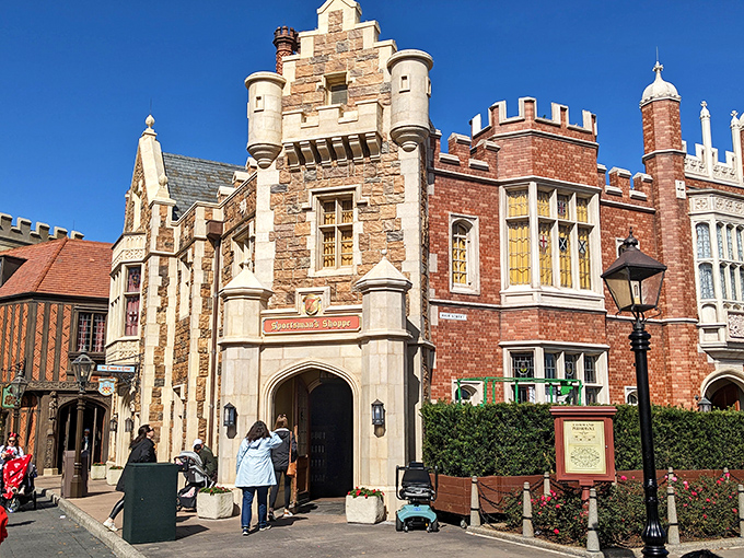 The Sportsman's Shoppe stands ready to outfit aspiring cricket players and royal watchers alike. British retail therapy without the exchange rate headaches!