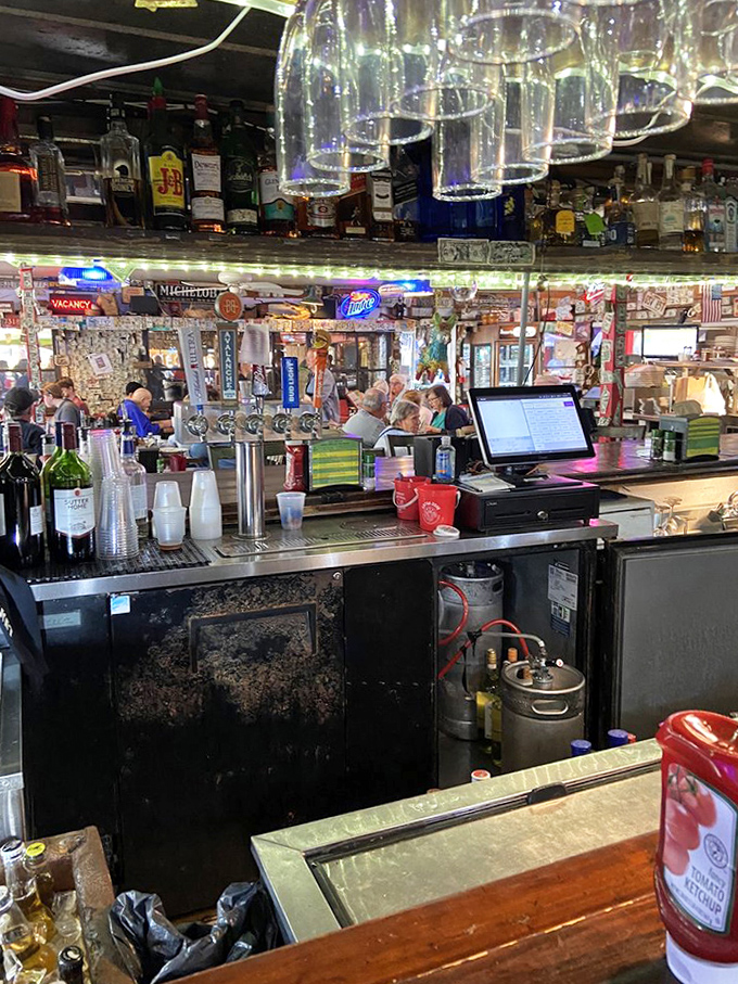 Where the magic happens &ndash; this well-worn bar has served generations of thirsty Floridians seeking cold comfort after hot days.