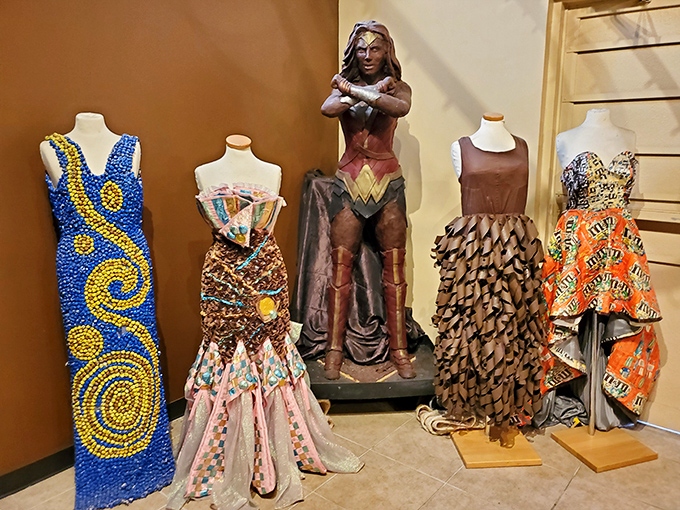 Fashion meets confection in these chocolate couture creations that would make Project Runway judges drop their scorecards in amazement.