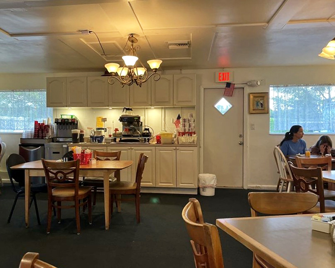 Simple pleasures done right. Dolly's understated interior lets the food take center stage while making everyone feel at home.