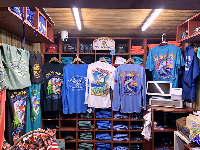 Wear your No Name pride! These colorful tees are like a secret handshake among Keys aficionados&mdash;instant conversation starters back in the real world.