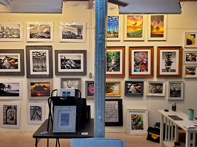 A gallery wall that brings Florida's natural beauty indoors &ndash; sunset photos that let you take a piece of paradise home.