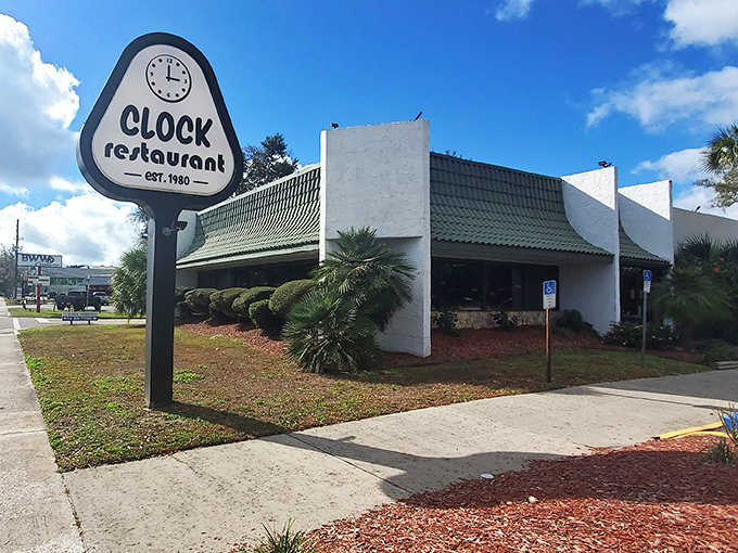 Clock Restaurant's simple green-roofed building has witnessed decades of first dates, family celebrations, and late-night study sessions fueled by their famous coffee.