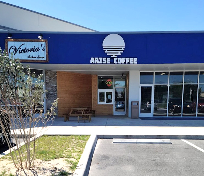 Arise Coffee House: Where locals gather for liquid motivation and conversations that percolate as smoothly as their freshly roasted beans.