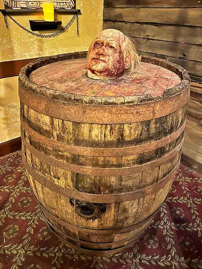 Barrel torture: when "bottoms up" took on a whole new, horrifying meaning. Medieval punishment often came with a splash of public humiliation.