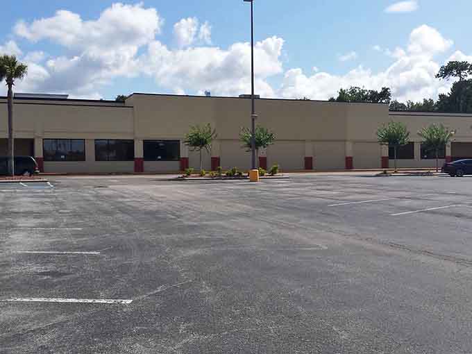 Downtown Brooksville's square area serves as the town's living room, where history and daily life intersect on every corner.