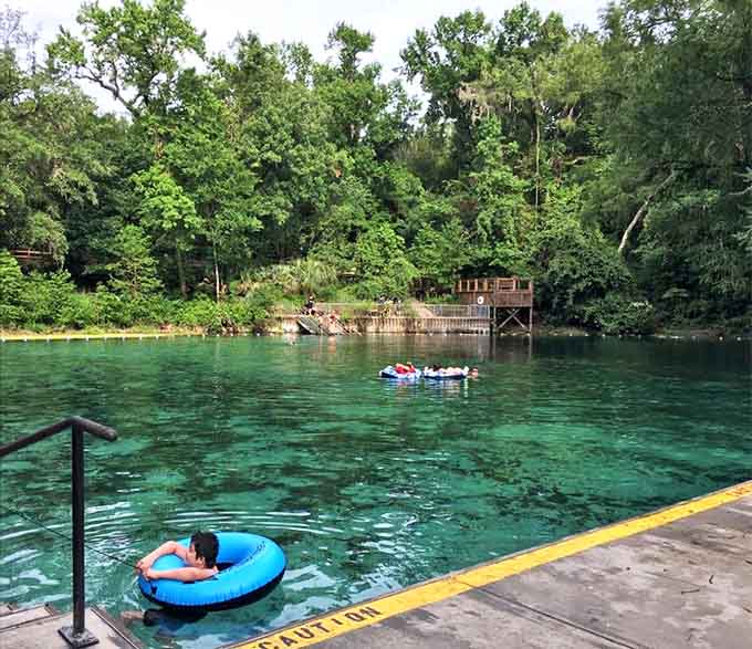 Summer's perfect equation: scorching heat + 72-degree spring water = the most refreshing math you'll ever experience.