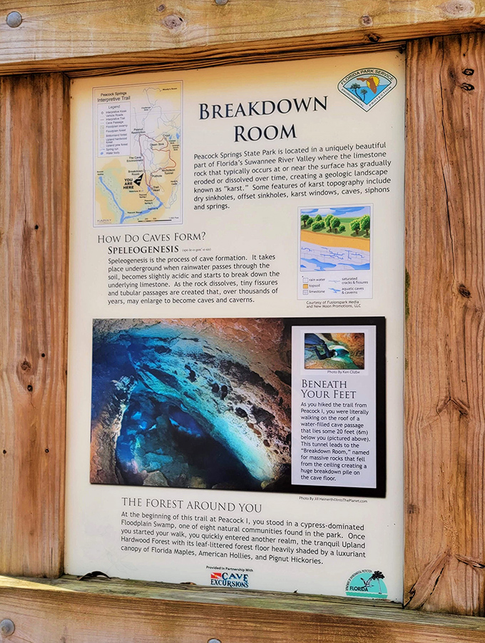The "Breakdown Room" sounds like a place for emotional meltdowns, but it's actually nature's geology lesson written in water, limestone, and millions of years.