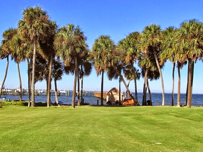 Emerald greens meet azure waters at this golfer's paradise, where the biggest hazard might be the distraction of ocean views.