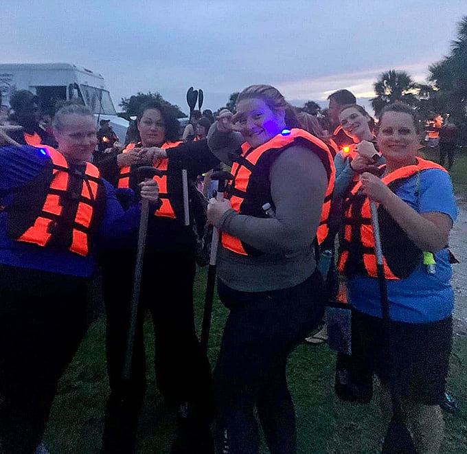 The pre-launch excitement is palpable as adventurers prepare to witness one of nature's most spectacular phenomena.