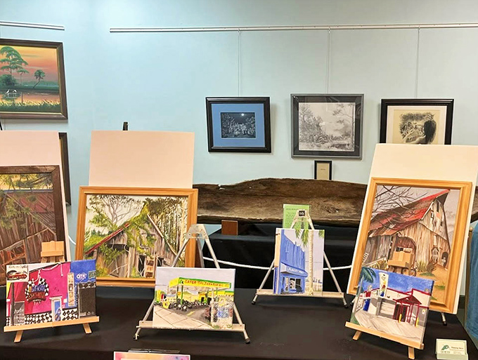 Local artists capture Clewiston's unique landscape in these paintings &ndash; proving sugar isn't the only sweet art form in town.