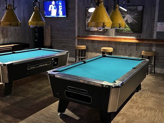 When the meal ends but the day shouldn't &ndash; pool tables provide the perfect excuse to linger longer in paradise.