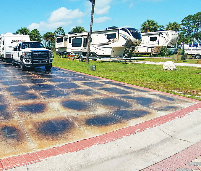 Sunset Isle RV Park proves you don't need five stars for a million-dollar view – just a patch of paradise to park your home-on-wheels.