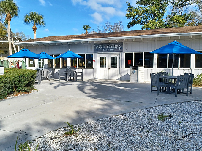 The Galley serves up satisfying bites with a side of spring views&mdash;the perfect refueling stop between aquatic adventures.