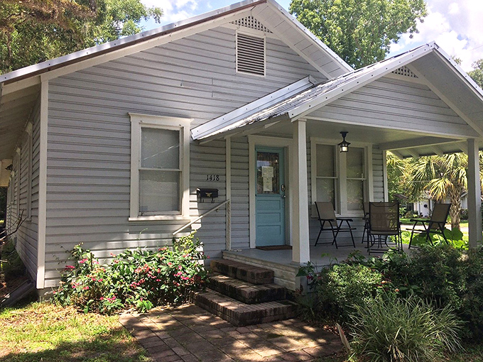 This welcoming porch once felt Kerouac's footsteps and now invites new generations of writers and readers to connect with his legacy.