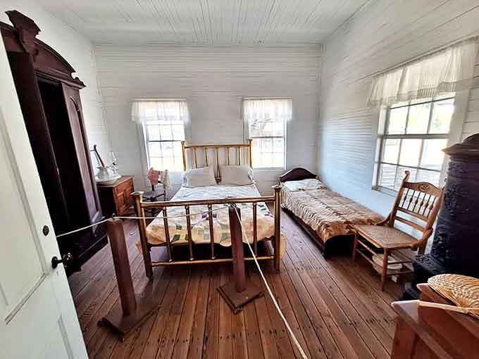 No smart home technology here&mdash;just simple comforts and practical furnishings that defined domestic life in pioneer Florida.