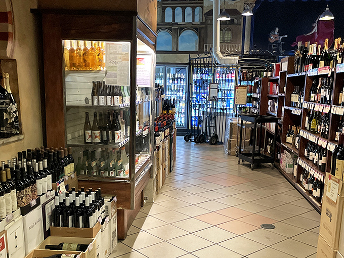 Navigate aisles of carefully selected wines from around the world, with Spanish varieties taking center stage in this hidden oenophile paradise.