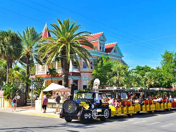 Against the backdrop of Key West's perfect blue skies, the Conch Tour Train delivers sunshine and stories in equal measure.
