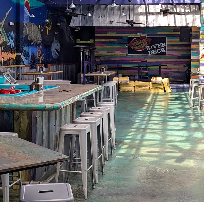 Colorful, casual, and completely captivating &ndash; the interior design matches the laid-back vibe of this waterfront gem.