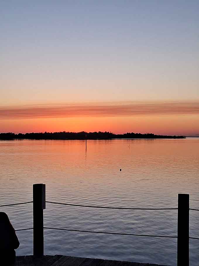 The peaceful shoreline invites you to slow down, take a breath, and remember what it feels like to truly relax.