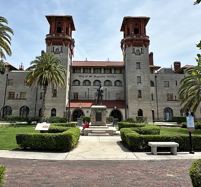 Nearby Lightner Museum: St. Augustine's architectural grandeur extends beyond the lighthouse to this Spanish Renaissance masterpiece, once the Alcazar Hotel built by Henry Flagler.